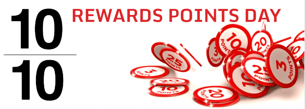 Rewards Points day: 10/10 - VEMT - The Experience & Loyalty Cloud. CX ...